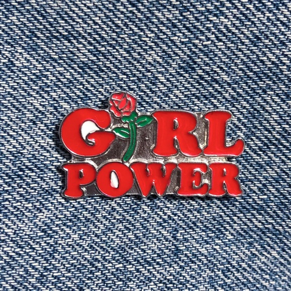 Accessories | Girl Power Pin | Poshmark